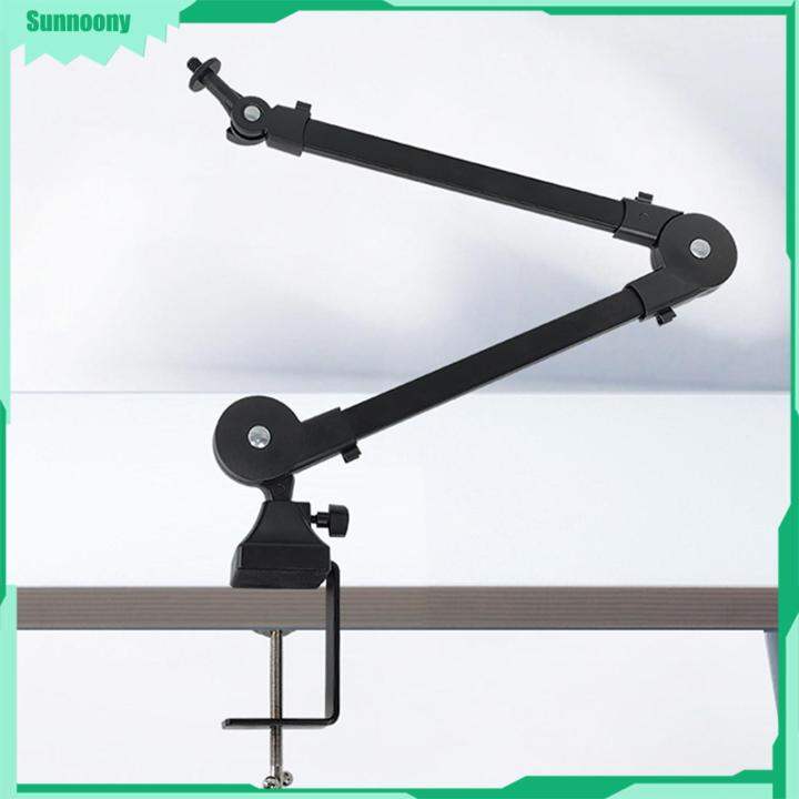 Sunnoony Broadcast Microphone Boom Arm Desktop Mount Space Saving for ...