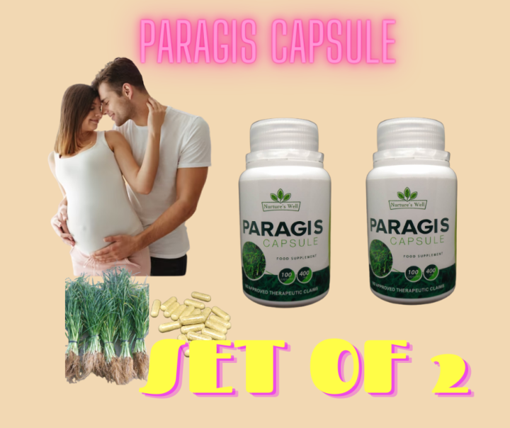 SET OF 2 Original 100% ORGANIC HEALTHY PARAGIS CAPSULE 400mg | Lazada PH