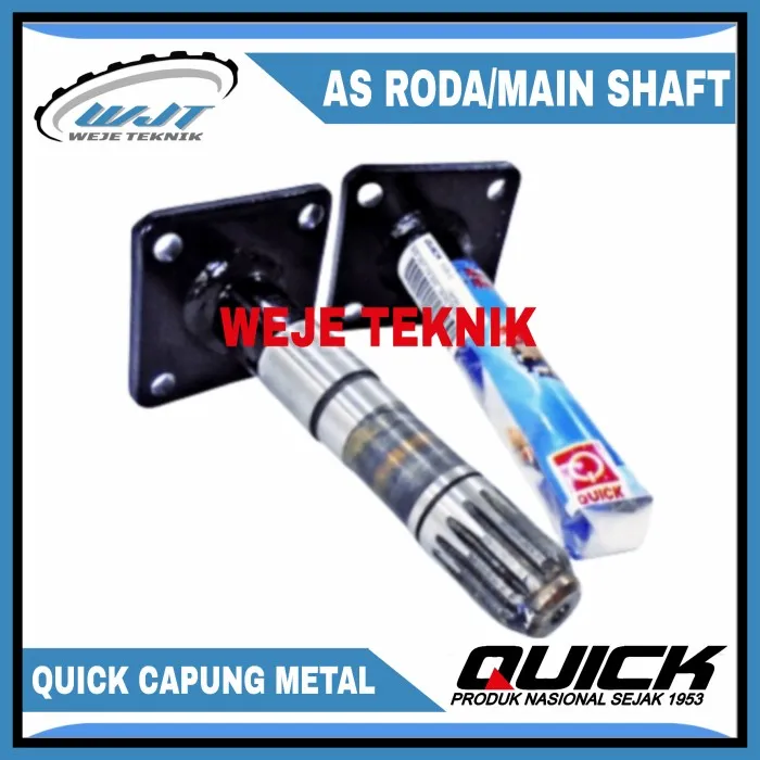 AS RODA TRAKTOR MAIN SHAFT QUICK CAPUNG METAL | Lazada Indonesia