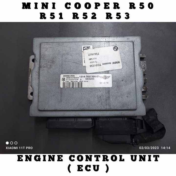 🇯🇵🇯🇵 MINI COOPER R50 , R51 , R52 , R53 1.6 N/A Siemens VDO Engine Control Unit/Ecu/Computer Box ...