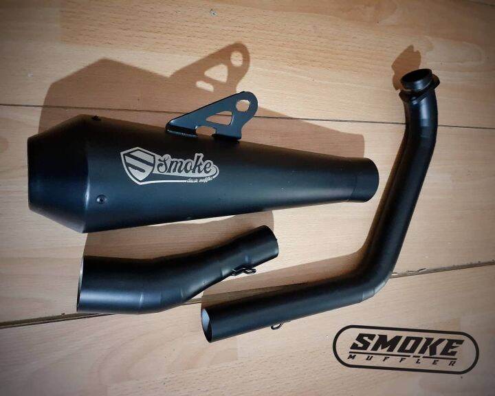 knalpot xsr 155 - knalpot yamaha xsr 155 smoke muffler tipe jp black ...