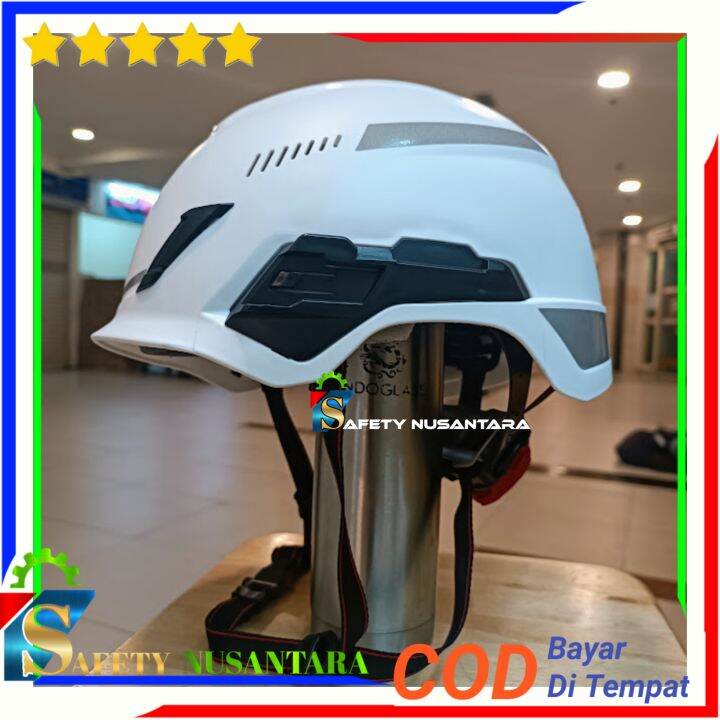 Helm Safety MSA V-Gard H1 Trivent Putih Lokal Fastrack SNI Safety ...