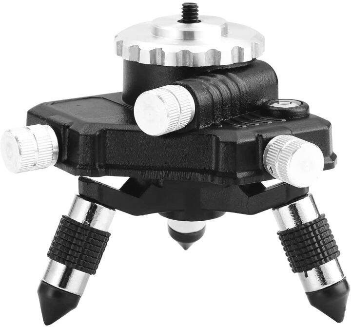 Laser Level Adapter Metal 360 Degree Rotating Base For Laser Level Tripod Connector 1 4 20