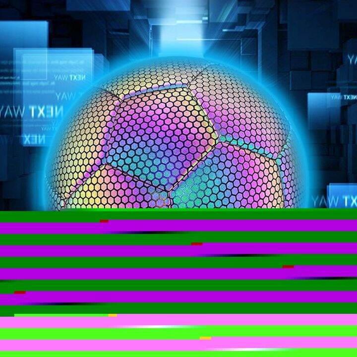 Luminous Reflective Football Size 5 PU Glowing Soccer Ball Standard ...