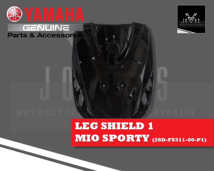 YAMAHA LEG SHIELD 1 BLACK MIO SPORTY (28D-F8311-00-P1) | Lazada PH