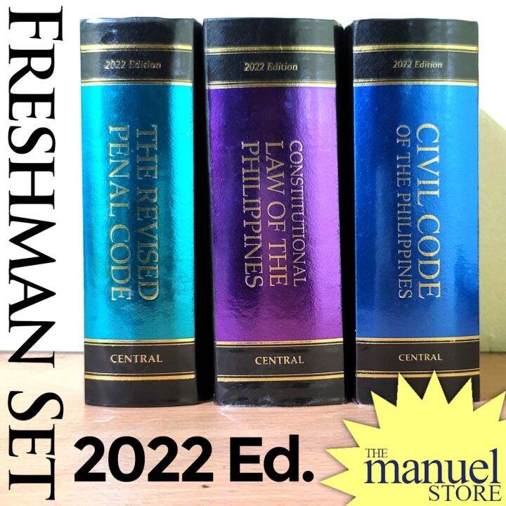 Codal Set (Central) (2022) Civil Revised Penal Code RPC Constitution ...