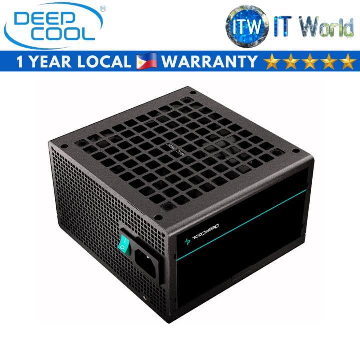 Deepcool PF600 600W Hypro Bearing ATX Switching Power Supply Unit (R ... Deepcool PF600 600W Hypro Bearing ATX Switching Power Supply Unit (R ...