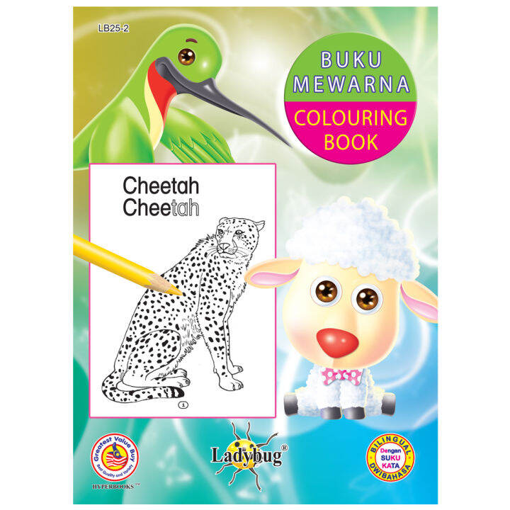 Buku Mewarna Colouring Book 16 Pages B5 Size (2) LB25 - 2 | Lazada