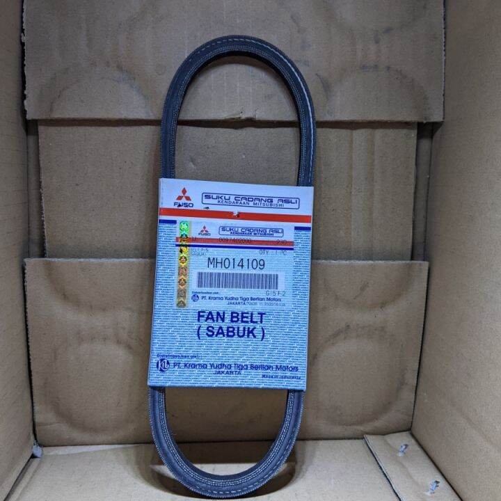 Fan belt mitsubishi ORI MH014109 / Fan belt power Ragasa | Lazada Indonesia