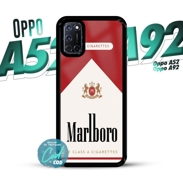 ROU Case Glossy OPPO A52 / A92 Hardcase Bungkus ROKOK 2D - Casing ...
