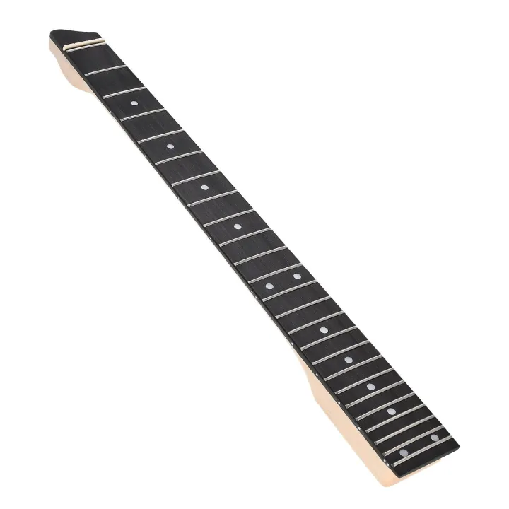24 Frets Guitar Neck Headless Stringed Instrument 6-String Unfinished ...