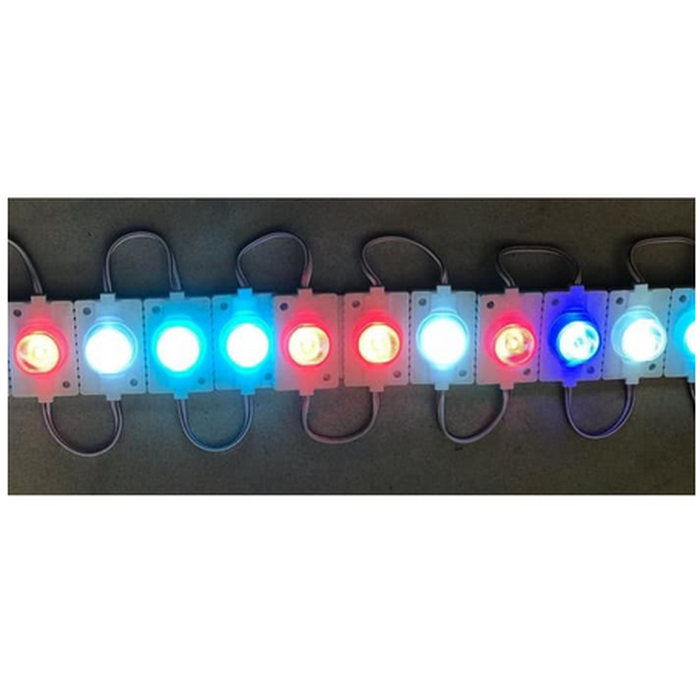 Lampu LED Modul RGB 24 Volt 1.5Watt / LED Module 1 Mata Jumbo 24V 1.5W ...