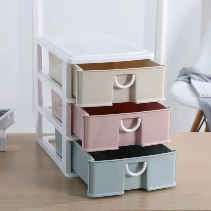 【HOT】 3 Layer Mini Drawer izer Storage Box Multipurpose Storage Drawer ...