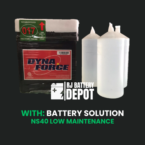 NS40 Dyna Force Car Battery (WITH OR WITHOUT SOLUTION) | Lazada PH