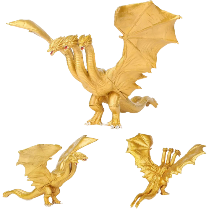Red Lotus Godzilla 2 King of Monsters มังกรสามหัวขนาดใหญ่ Ghidorah ...