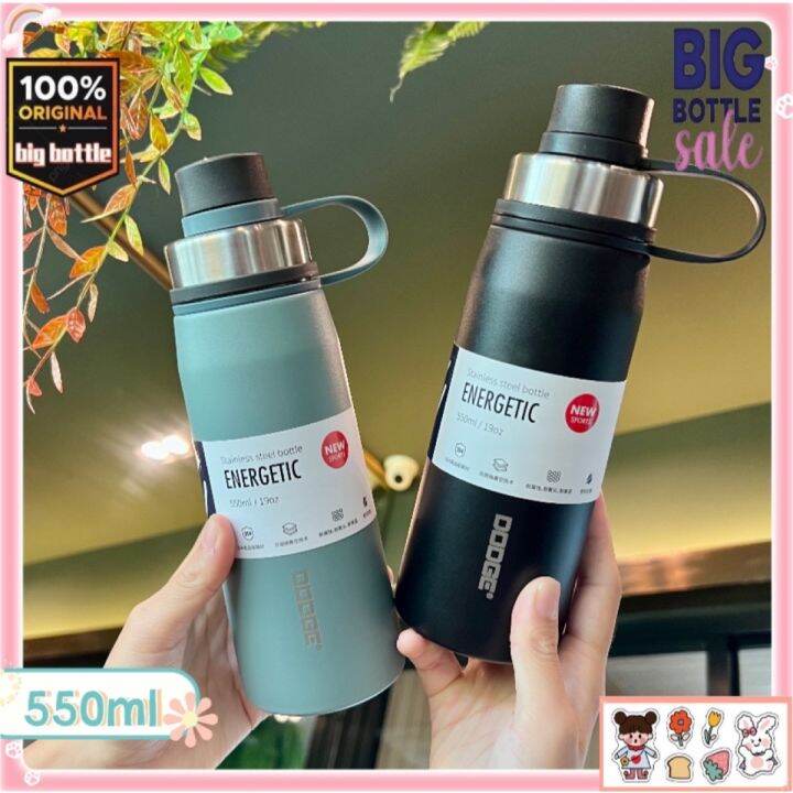 DB-20715 กระบอกน้ำ กระบอกน้ำสแตนเลส ขวดน้ำพกพา กระบอกน้ำเก็บอุณหภูมิ สแตนเลส316 กระติกน้ำ550Ml ...