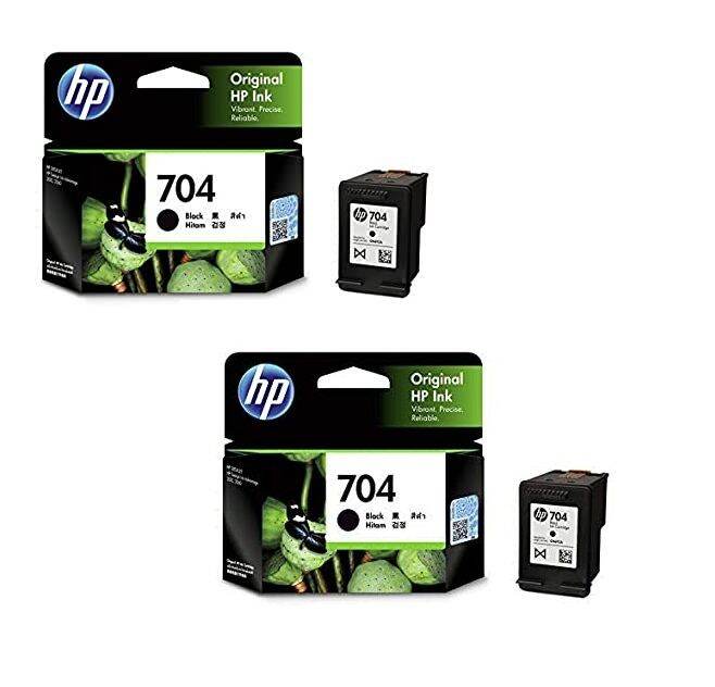 HP 704 Black Original Ink Cartridge (in 2 packs) | Lazada PH