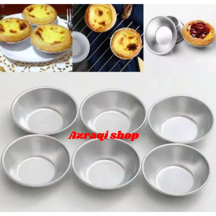 cetakan pie susu polos bali / Cetakan egg tart mini pie / loyang pie ...