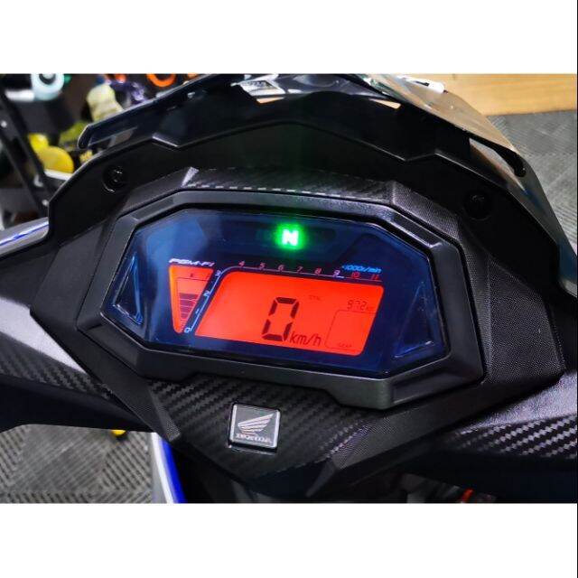 HONDA RS150 RS150R V2 MALAYSIA VERSION METER TINTED SMOKE RAINBOW BLUE ...