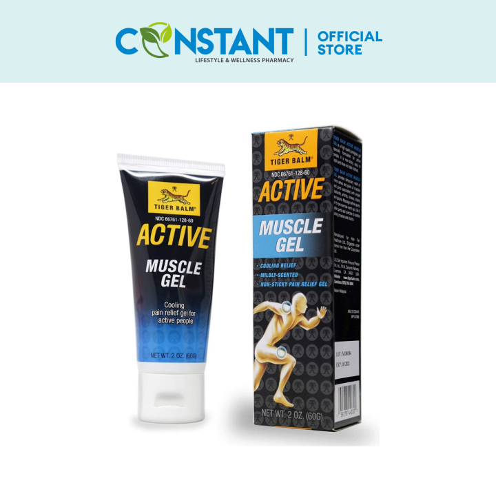 Tiger Balm Active Muscle Gel 60g | Lazada