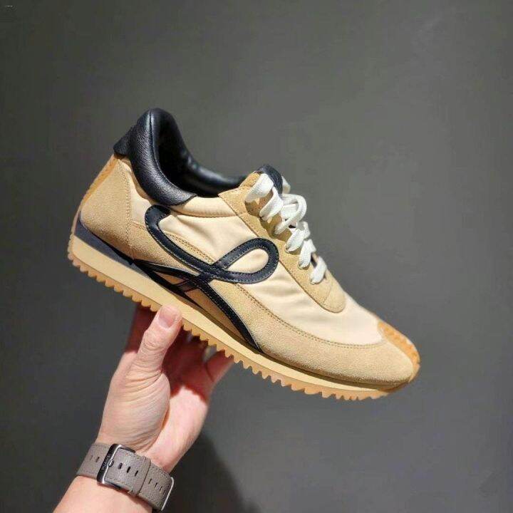 LOEWE Luo Ywei Forrest รองเท้า Gump รองเท้าผู้ชายแฟชั่นและผู้หญิง ...