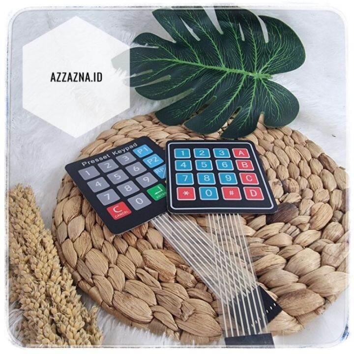 BEST Keypad Arduino 4x4 keypad pertamini pom mini custom | Lazada Indonesia