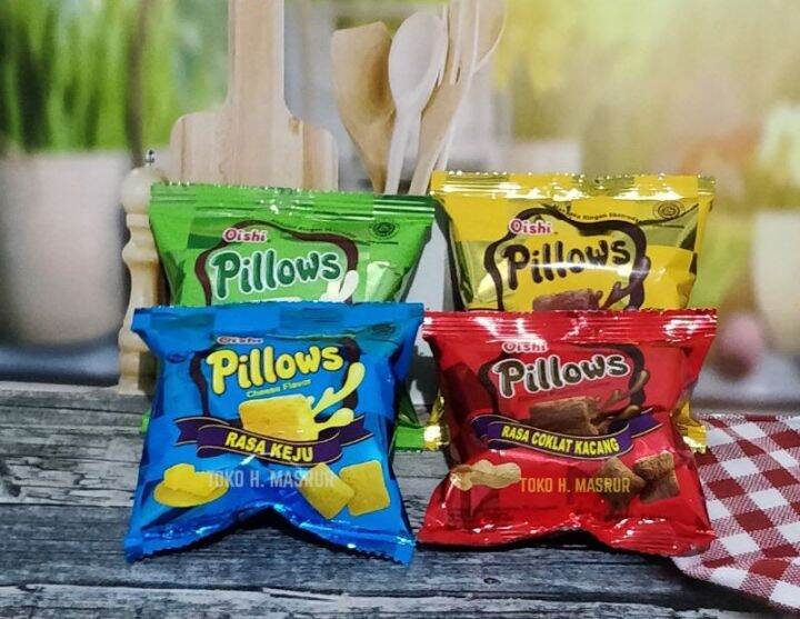 Renteng Snack Pillows Oishi 7gr | Lazada Indonesia