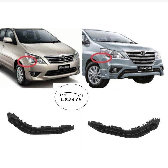 1PAIR FOR TOYOTA INNOVA 2012 2013 2014 2015 Front Bumper side Bracket ...