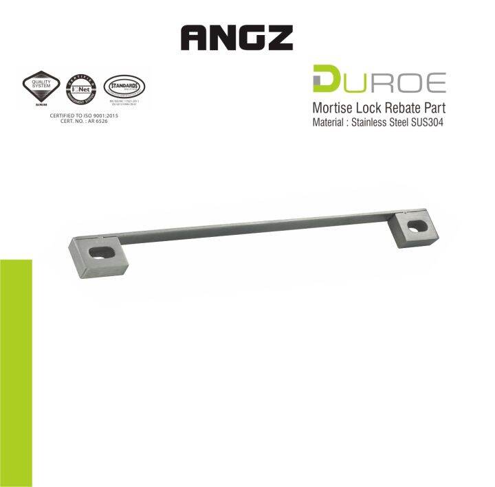 DUROE Rebated Mortise Lock Part Stainless Steel SUS 304 1 pcs | Lazada ...