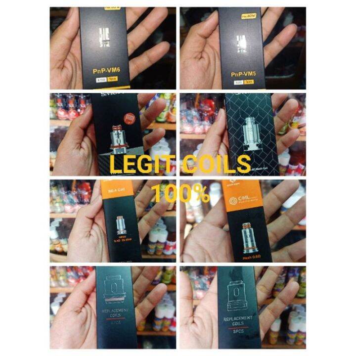 (COD) LEGIT COILS LEGIT OCC PER PIECE GEEK SMOK OXVA NORD MESH COILB 0. ...