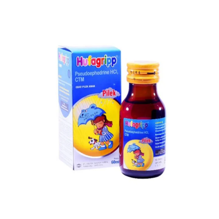 Hufagrip pilek syrup 60 ml | Lazada Indonesia