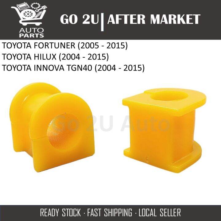 TOYOTA HILUX FRONT STABILIZER BUSH SET(POLYTHENE SILICONE)-48815-0K010 ...