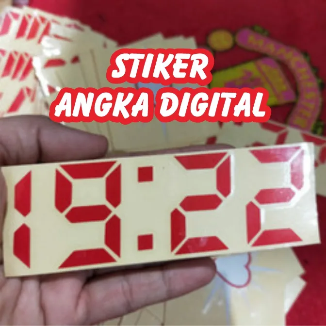 Stiker Angka Digital PSHT 1922 Sticker Logo Lambang SH Terate Reflektif ...