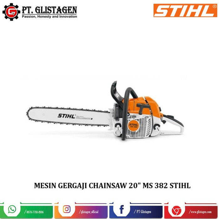 Mesin Potong Chainsaw STIHL MS-382 20 Inch ORIGINAL | Lazada Indonesia