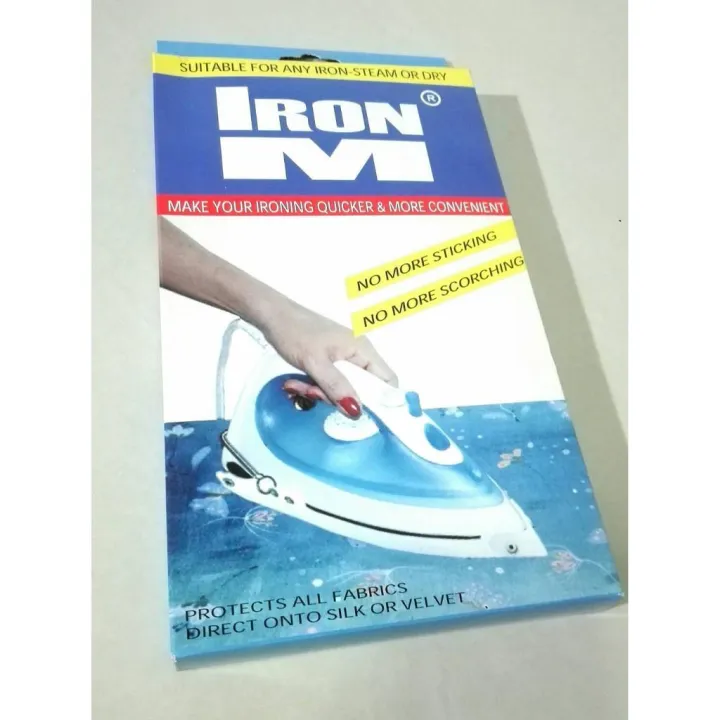 ว้าววว แผ่นรองเตารีด Iron M ช่วยถนอมเนื้อผ้า ช่วยให้รีดง่าย ป้องกันผ้า ...