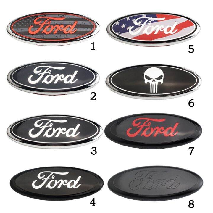 23X9cm Front grille emblem for Ford F150 F250 Ranger Escape Edge ...
