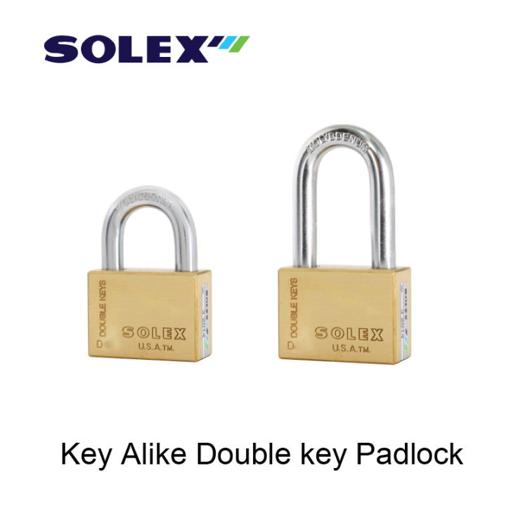SOLEX KEY ALIKE 2 :1 (ดอกกุญแจแบบ 2 ร่อง ระบบลูกปืน) | Lazada.co.th