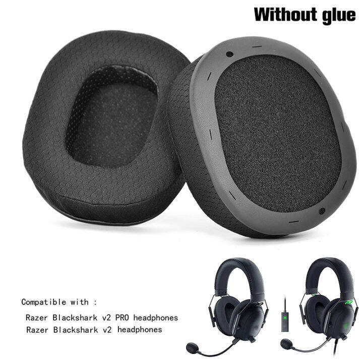 CSPP Replacement Ear Pads Cushions Replacement Compatible with Razer BlackShark V2 Pro / V2X ...
