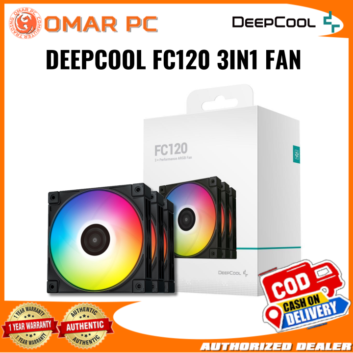 BRANDNEW FC120 3IN1 ARGB FAN WITHOUT CONTROLLER | Lazada PH