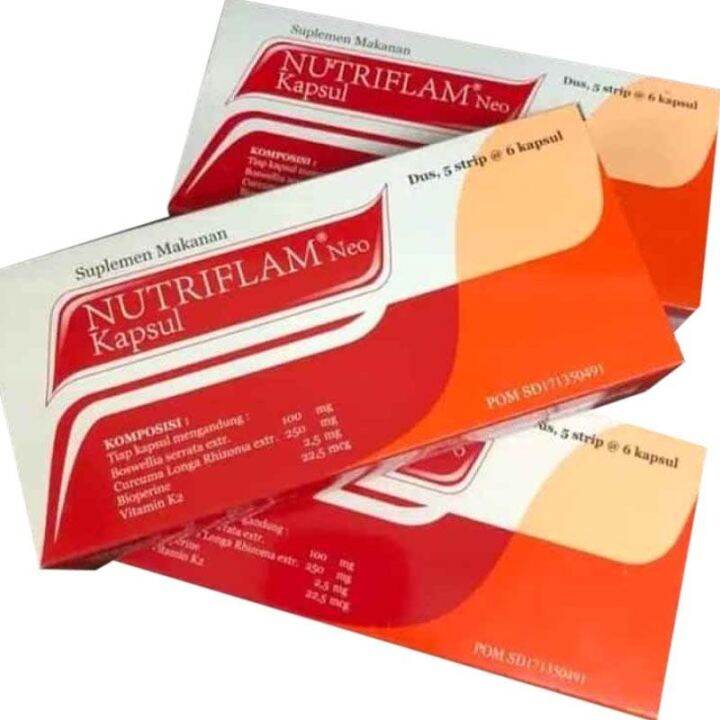 Nutriflam Neo Suplemen Obat Sendi Vitamin K2 strip | Lazada Indonesia