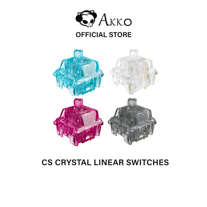 Akko CS Crystal Linear Switches 45pcs | Lazada