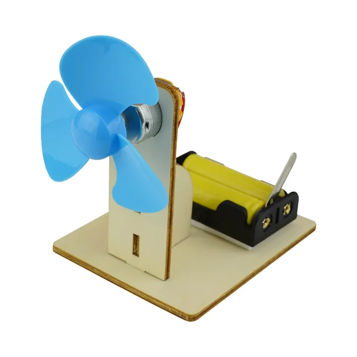 BolehDeals DIY Electric Fan Kids Science Experiment Kit Projects ...