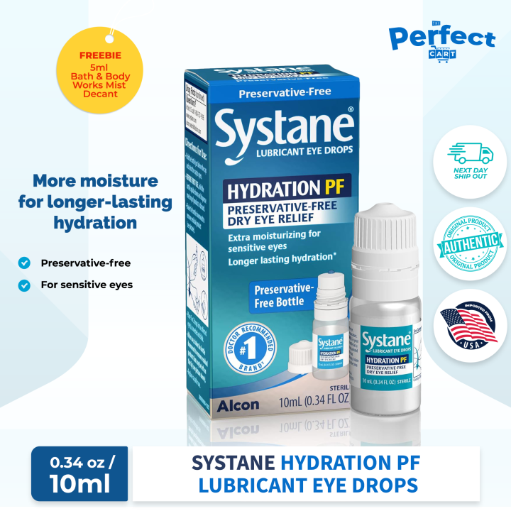 Systane Hydration Pf Lubricant Eye Drops 10ml | Lazada PH