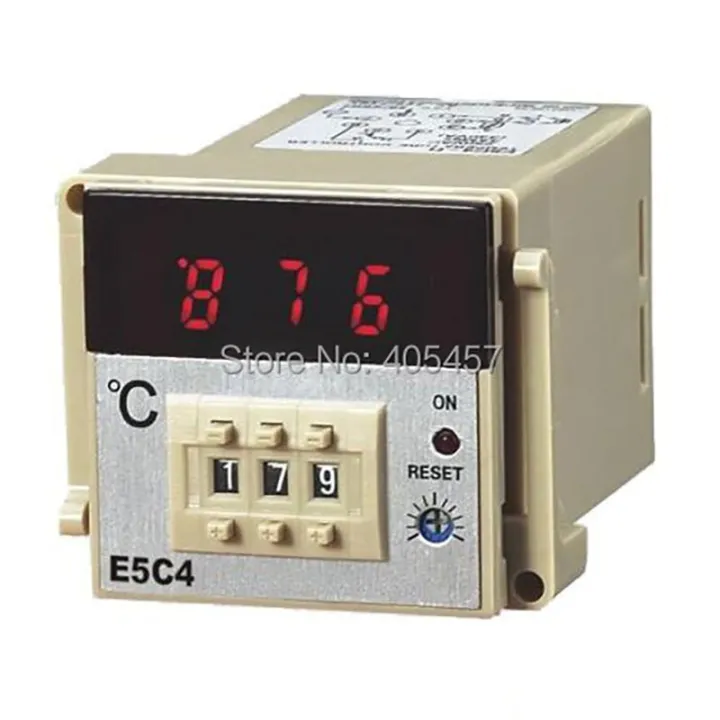 OMRON E5C4 Digital Temperature Controller Thermostat - Thermoregulator ...