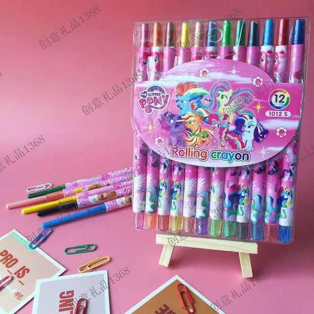 12color Rolling crayon pen | Lazada PH