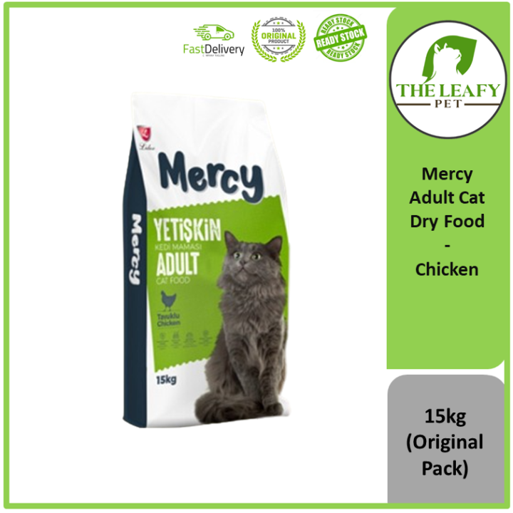 Mercy Adult Cat Dry Food Chicken - 15kg ( Original Pack ) | Lazada