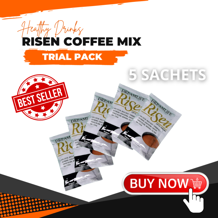 (5 SACHETS TRIAL PACK) RISEN COFFEE MIX - Best for Coffee Lovers / Help ...