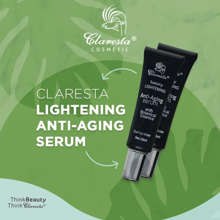 Claresta Luxury Lightening Anti Aging Serum 20 ml Original 100% | Lazada Indonesia