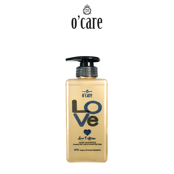 O'CARE Love Caffeine Hair Shampoo 500ml (Oily and Hair Loss) | Lazada