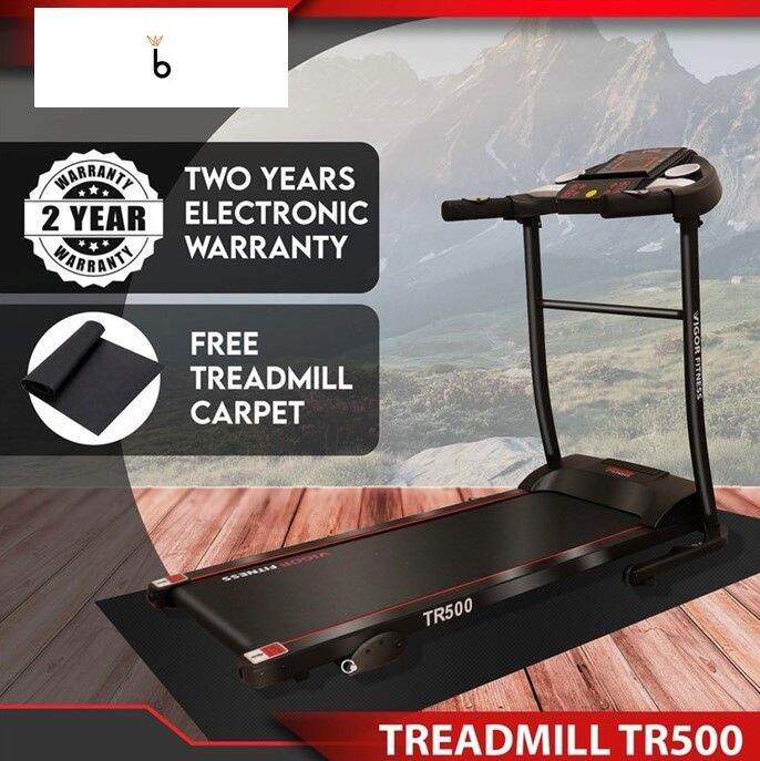 TR500 3.5HP Treadmill Multifunction Cardio Exercise Jogging Running ...